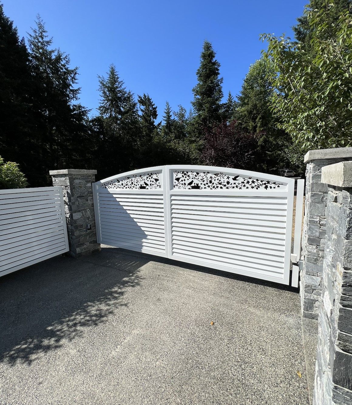 Custom Metal Driveway Gates