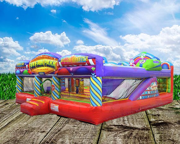 Fun Fair Park Inflatable Playland Rental Sacramento, CA