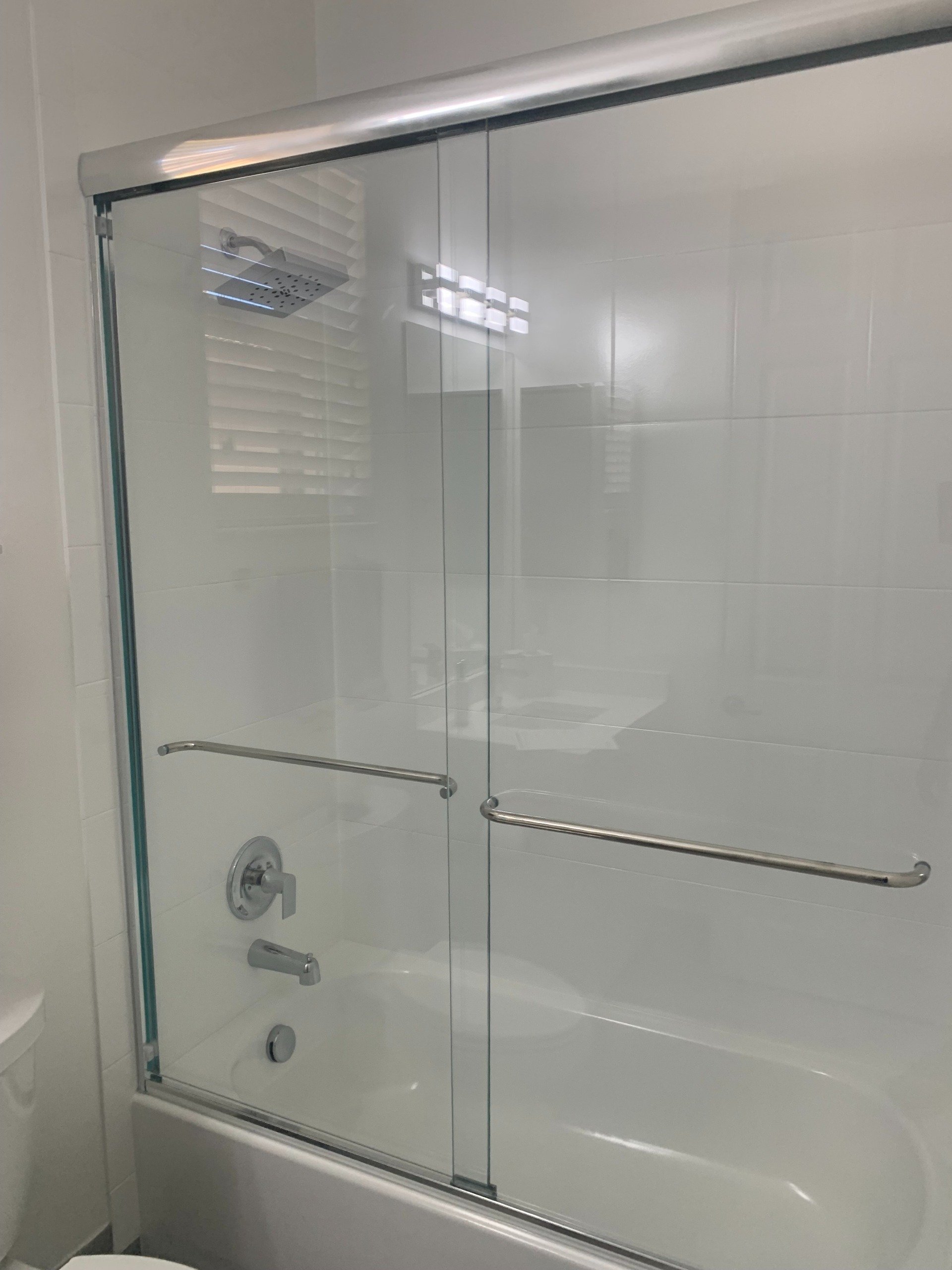 Bypass Frameless Shower Doors | Superior Frameless Showers