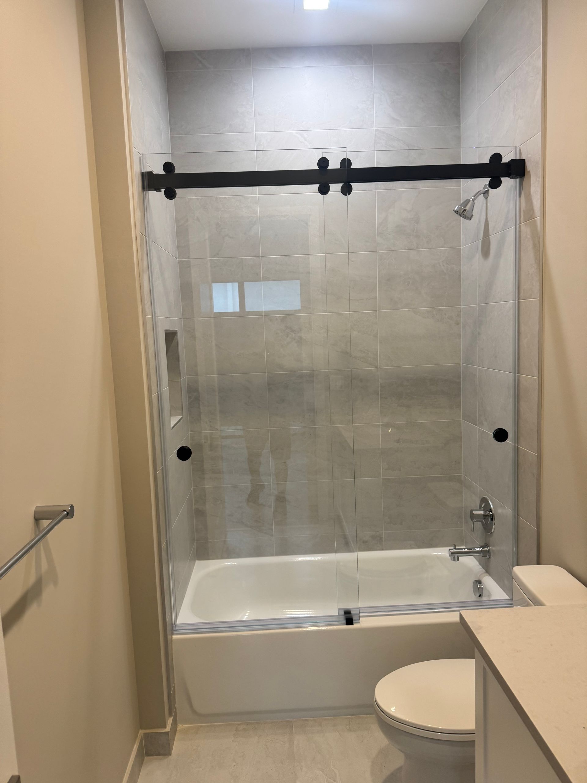 Bypass Frameless Shower Doors | Superior Frameless Showers