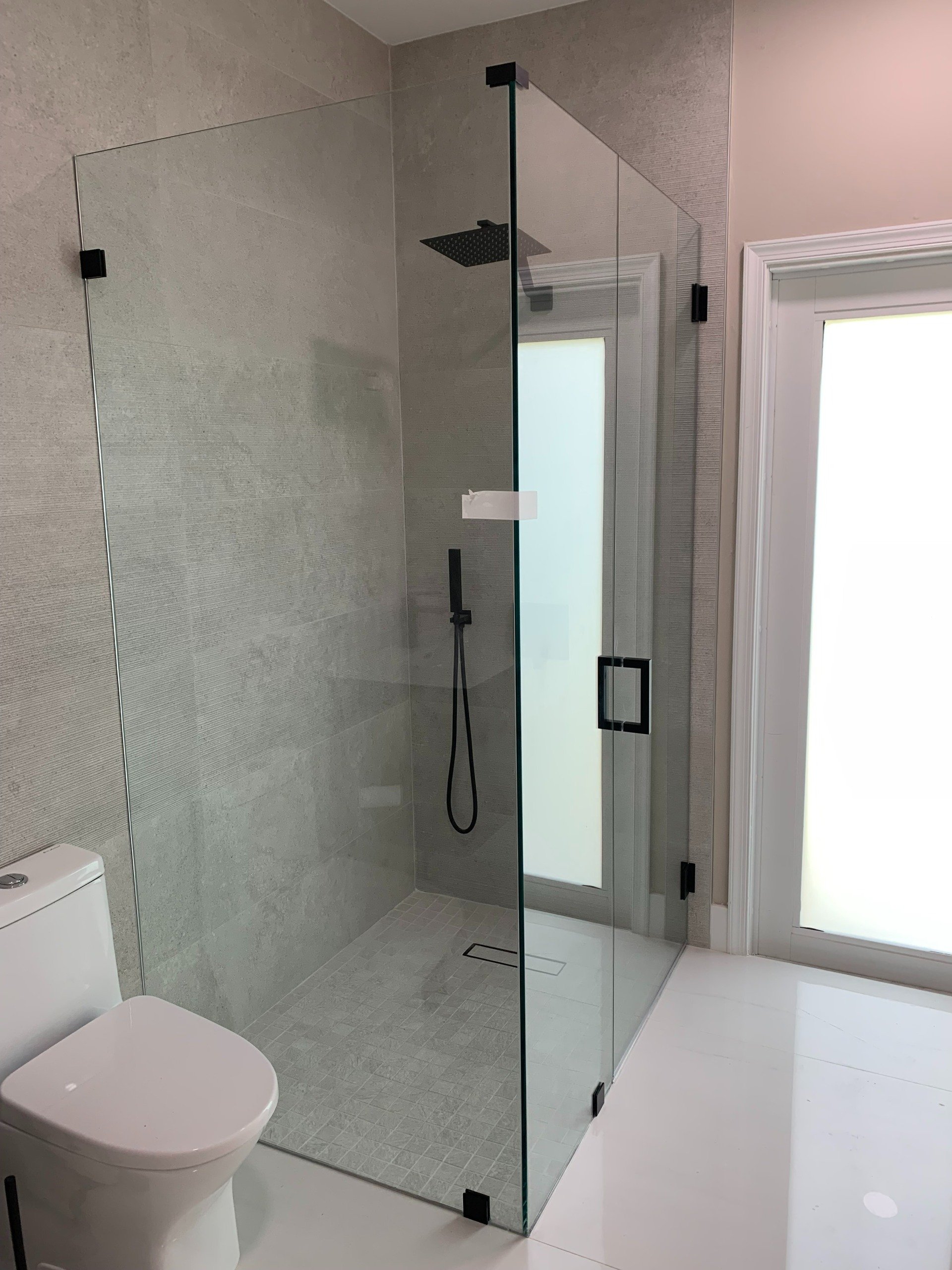 Frameless Door and Panel Shower Enclosure | Superior Frameless Showers