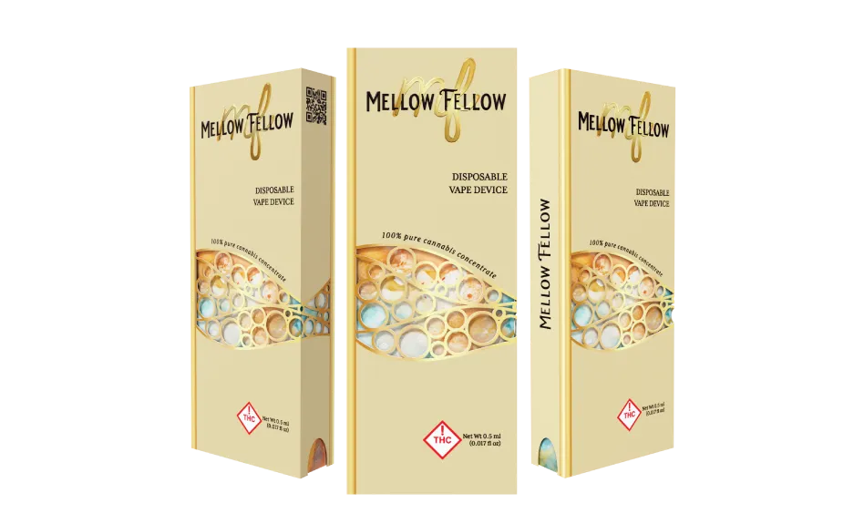 Mellow Fellow Live Rosin Solventless Disposable Vape