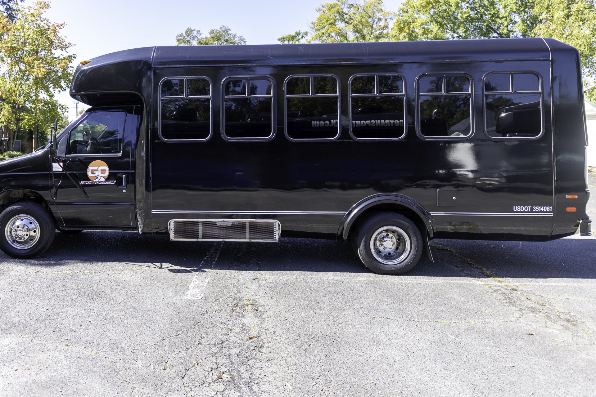 Black Bus 2 | Statesville & Mooresville, NC | Go Transportation LLC