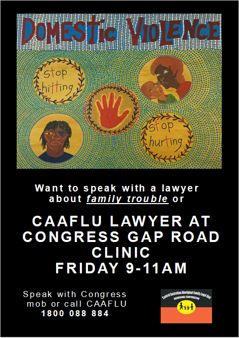 Legal | CAAFLU | Alice Springs | Domestic Violence