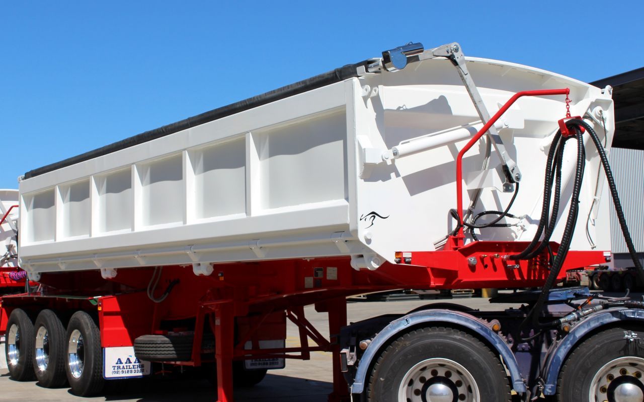Side Tipper 10.29m With Electric Roll Tarp | AAA Trailers Perth