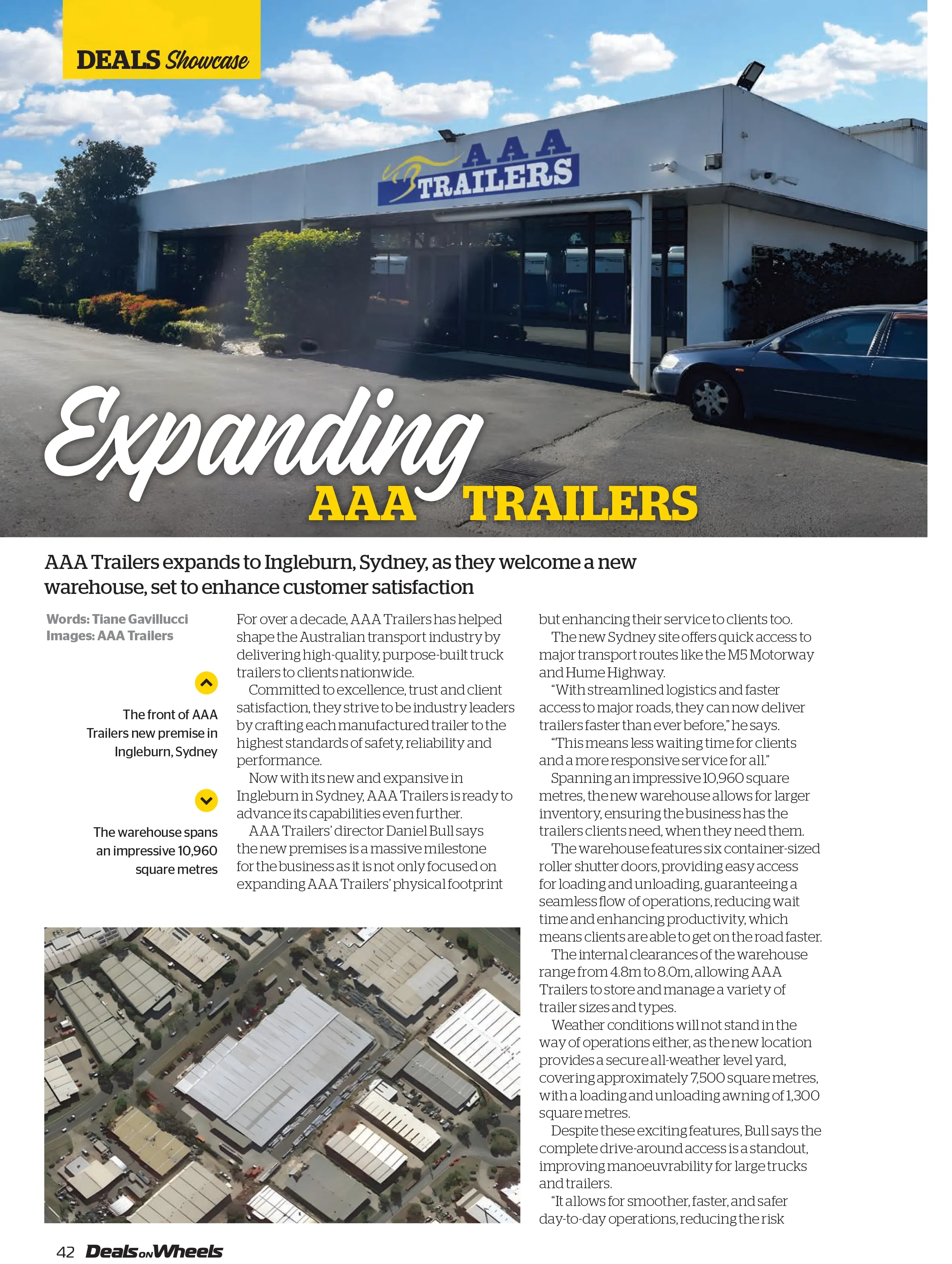 AAA Trailers Expands with a New Ingleburn Warehouse in Sydney