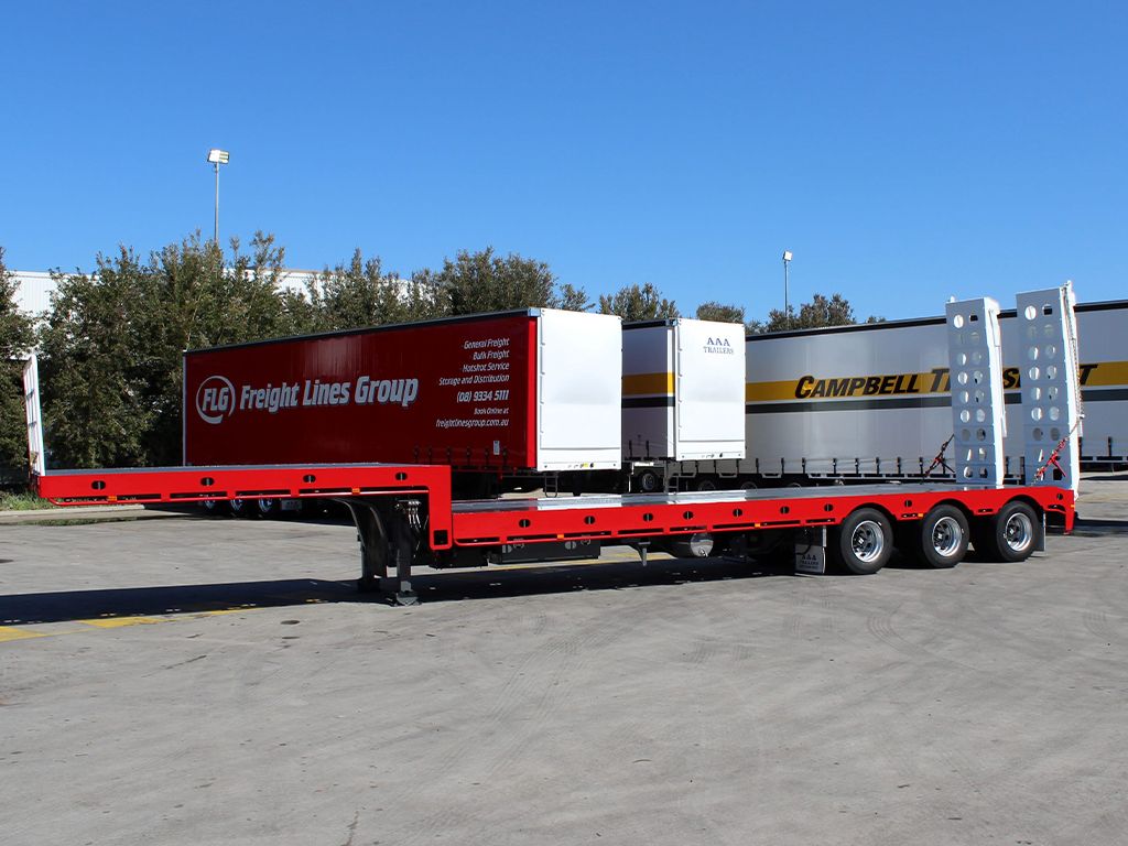 Drop Deck Trailers | AAA Trailers Perth