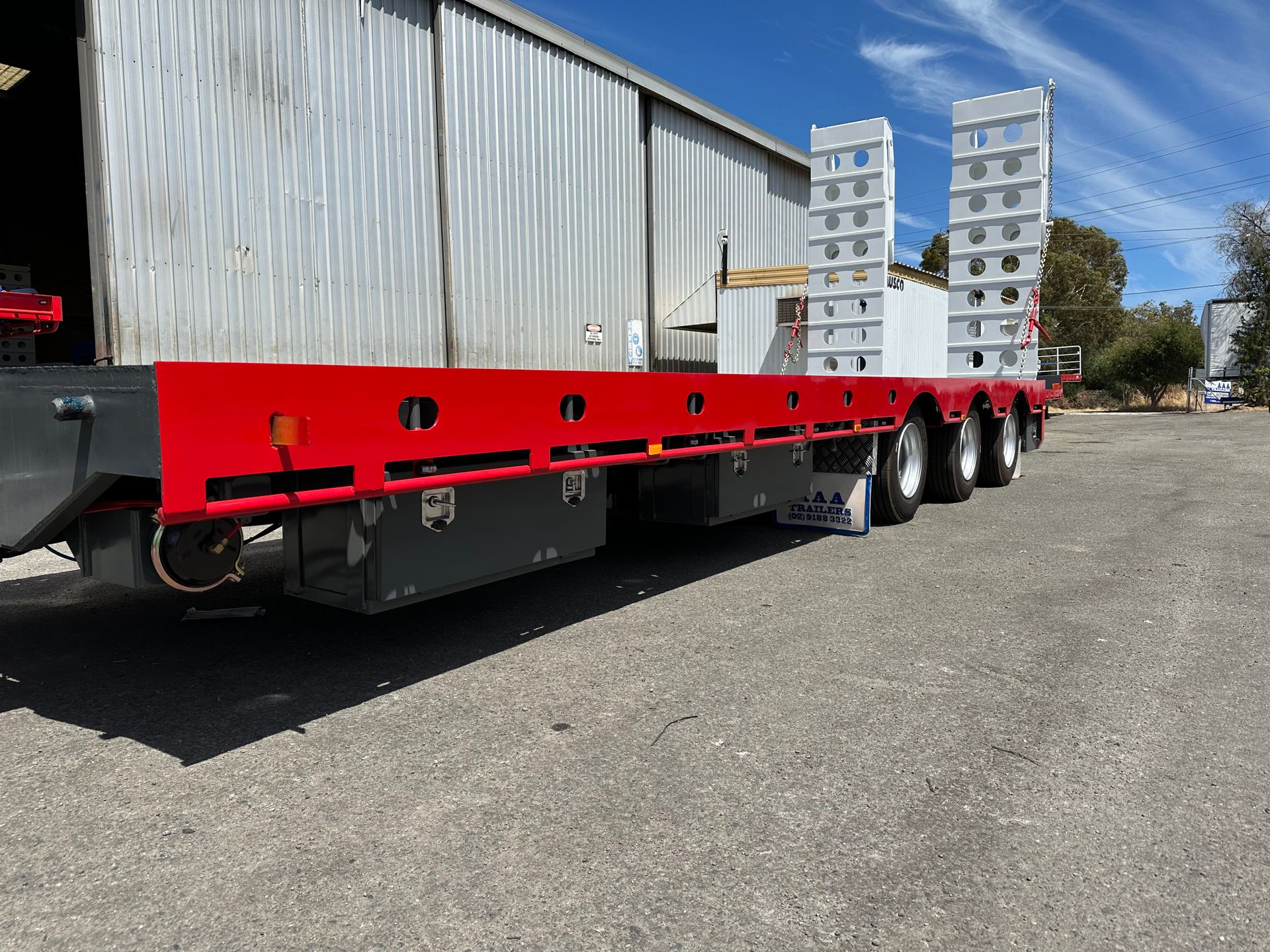 Drop Deck Trailers | AAA Trailers Perth