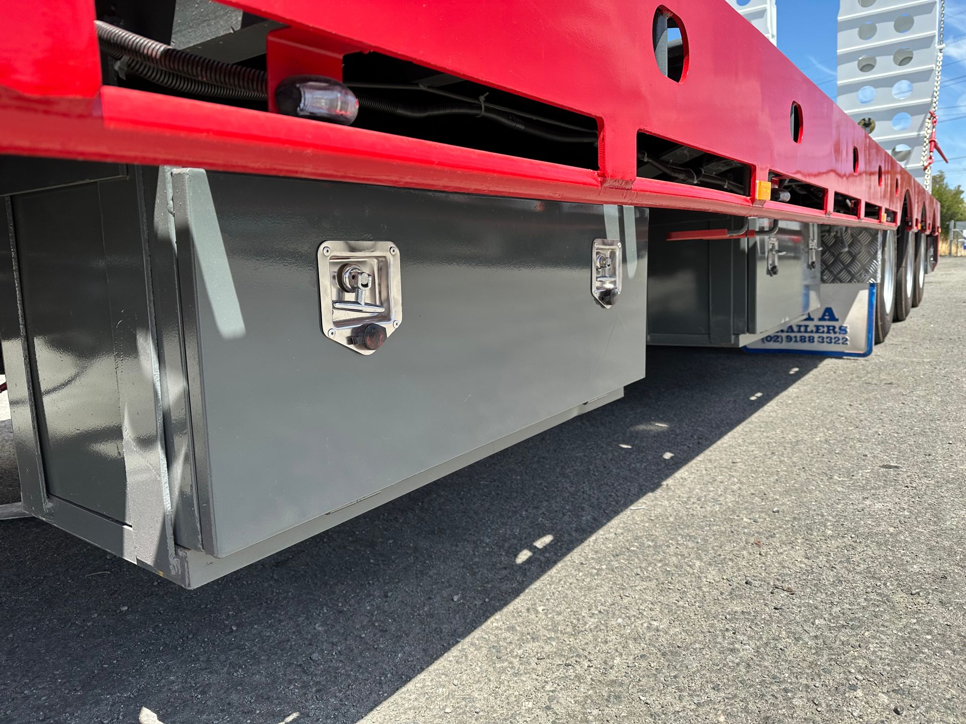 45’ Drop Deck Extendable Trailer With Bi-Fold Ramps | AAA Trailers Sydney