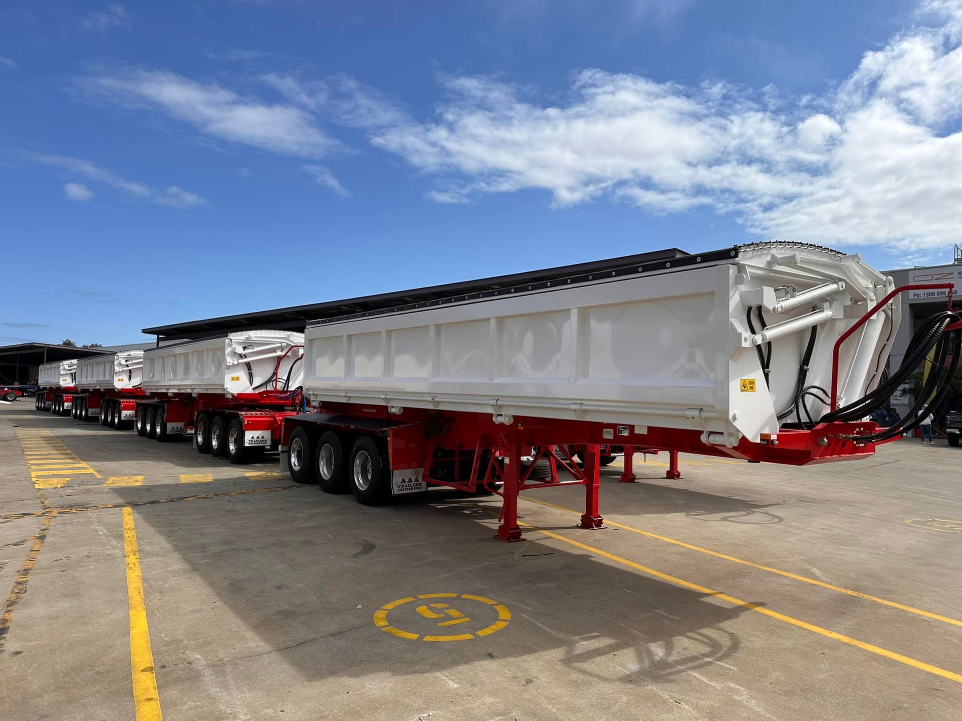 Side Tippers | AAA Trailers Sydney