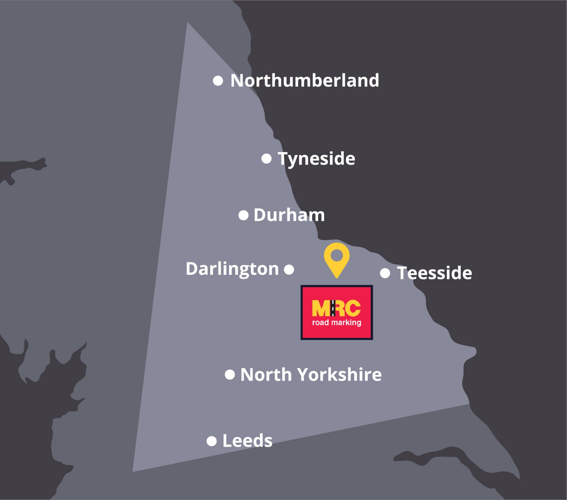 MRC Road Markings – line marking in Darlington
