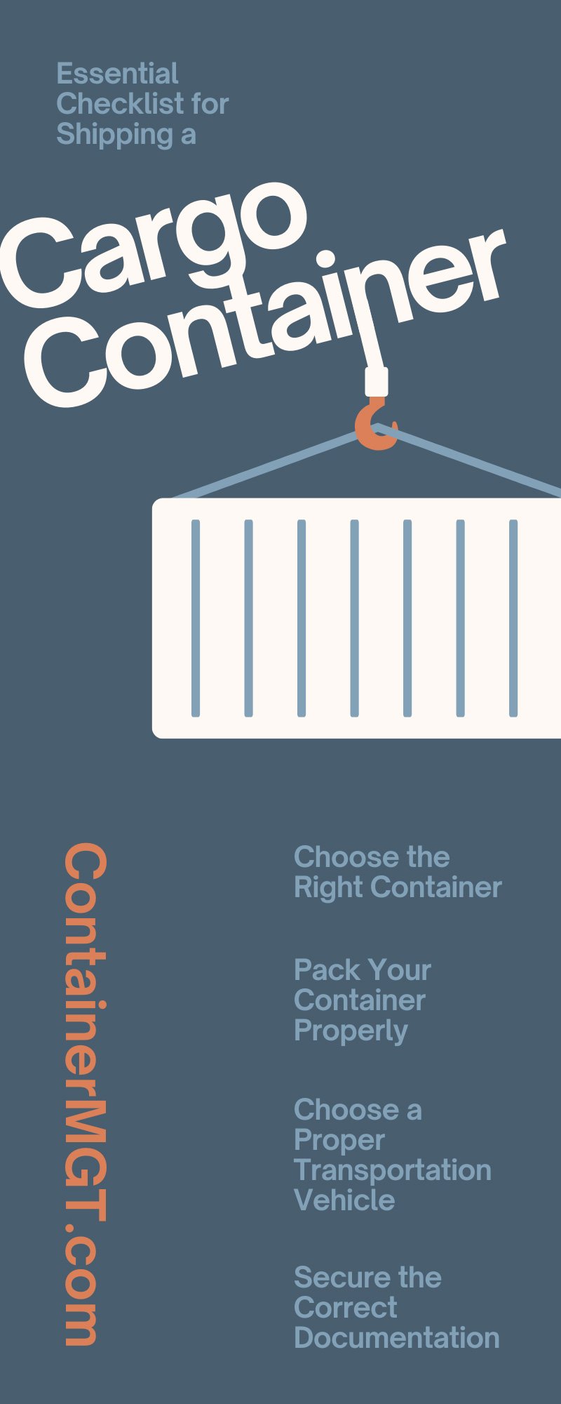 Transporting Cargo Containers [Essential Shipping Checklist]