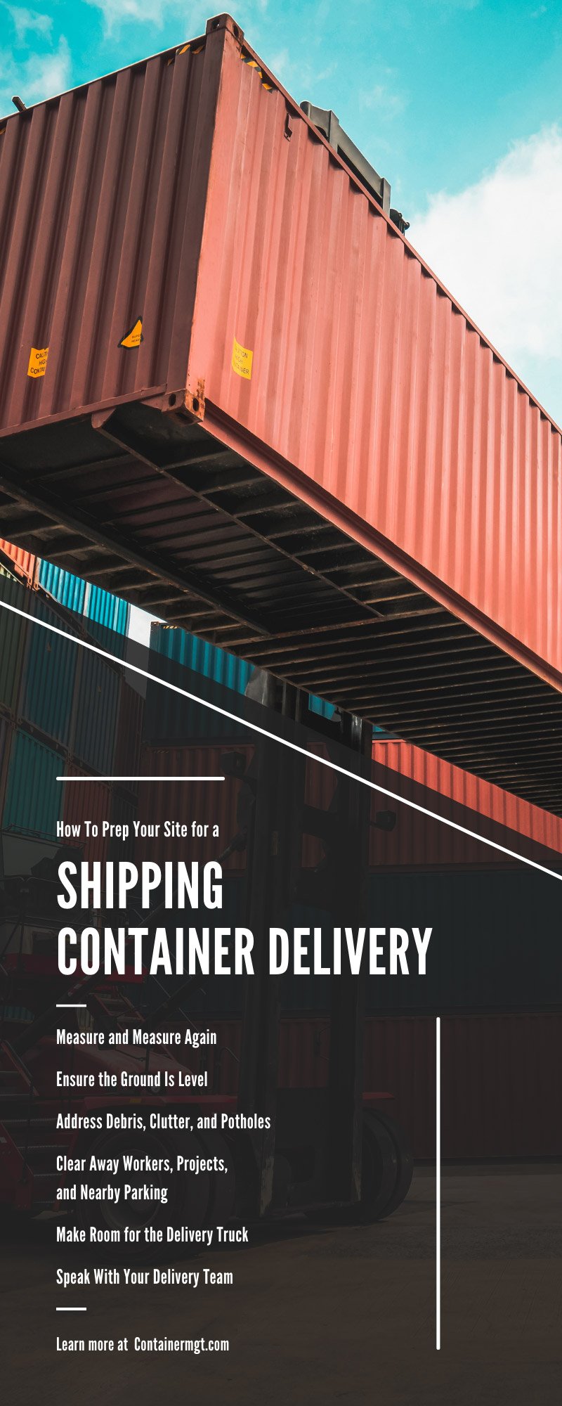 How To Prepare for a Shipping Container Delivery (Site Guide)