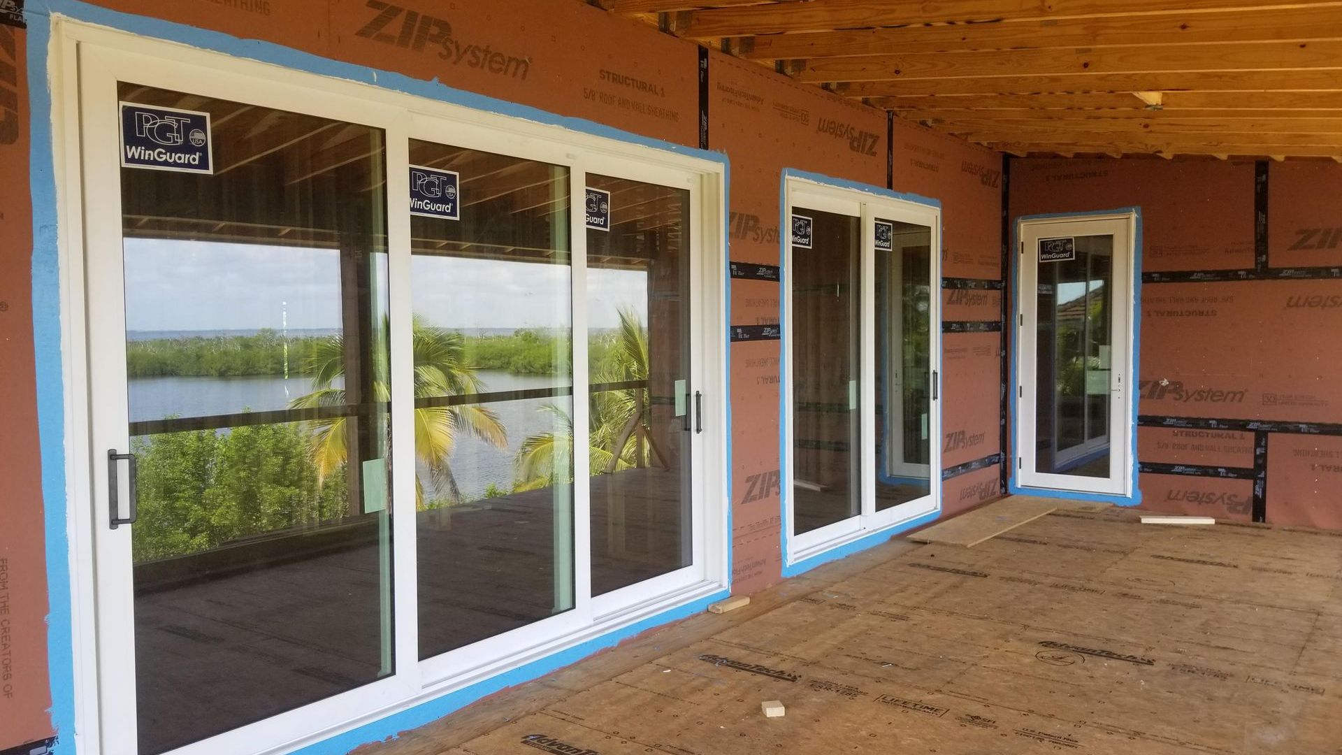 Installation of Impact Resistant Windows & Doors
