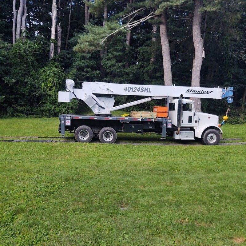 Crane Tree Work | Timber Falls Tree Care Service