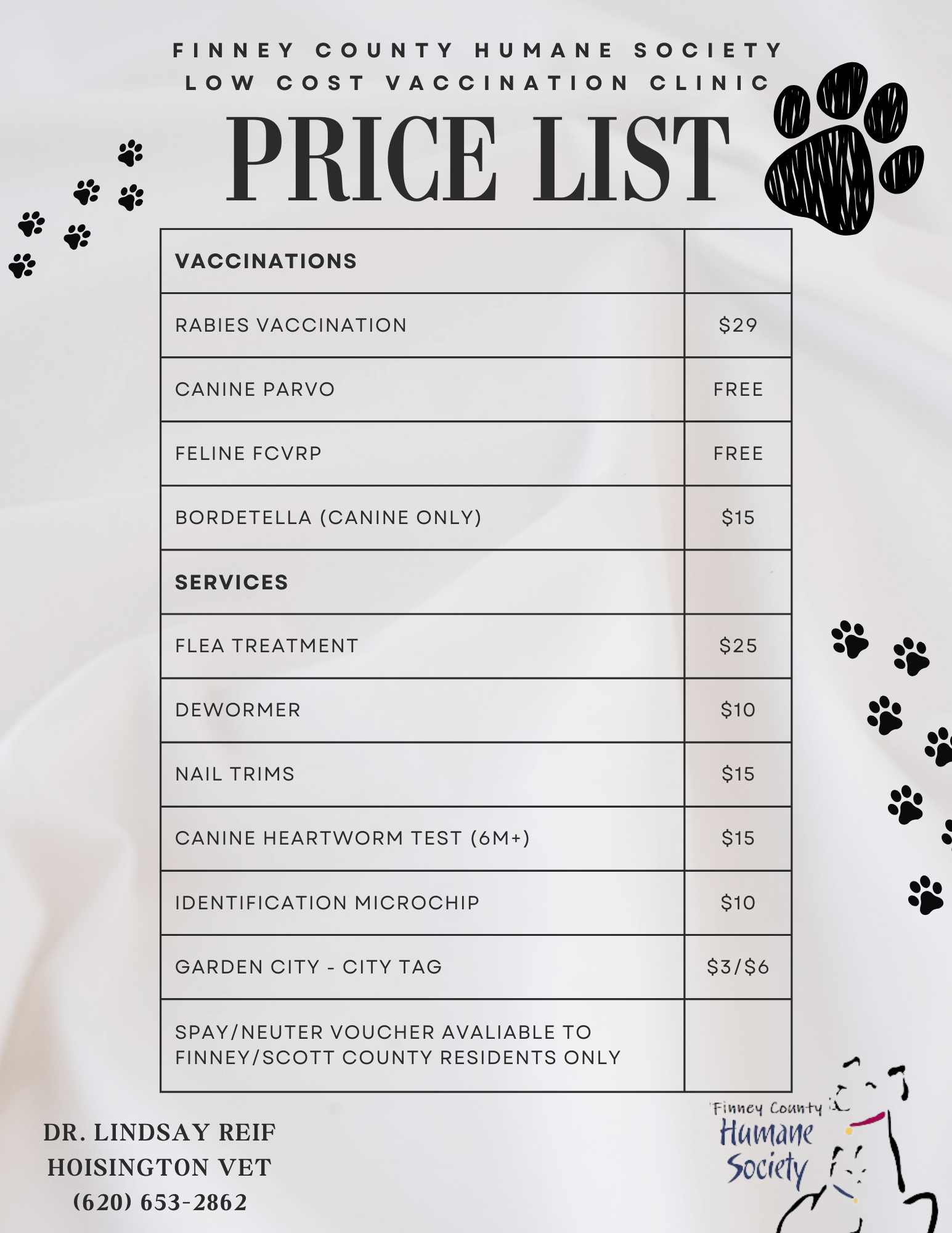 Finney County Humane Society | Animal Shelter | Garden City KS