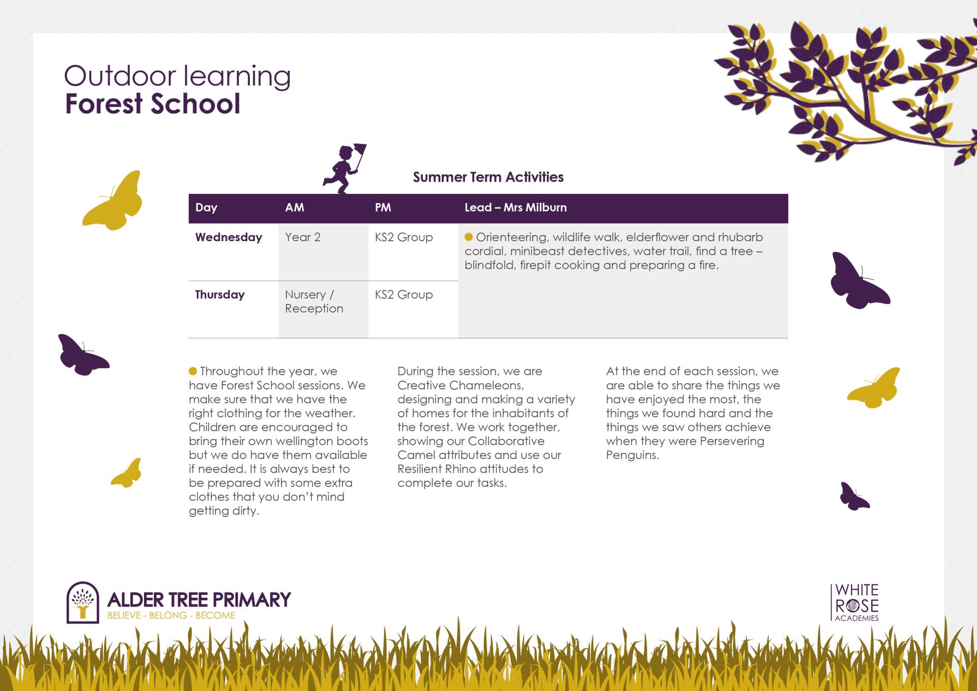 Forest School | Alder Tree Primary Academy | Leeds