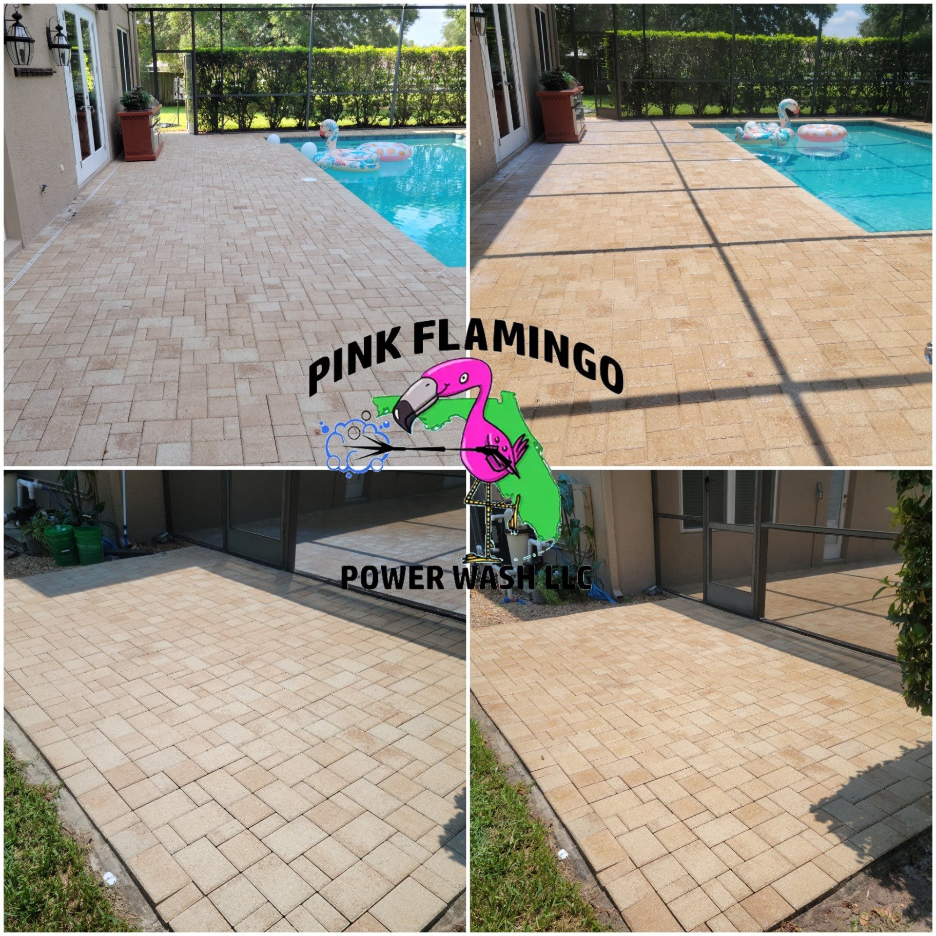 Pressure Washing Gallery | Tampa, FL | Pink Flamingo Power Wash