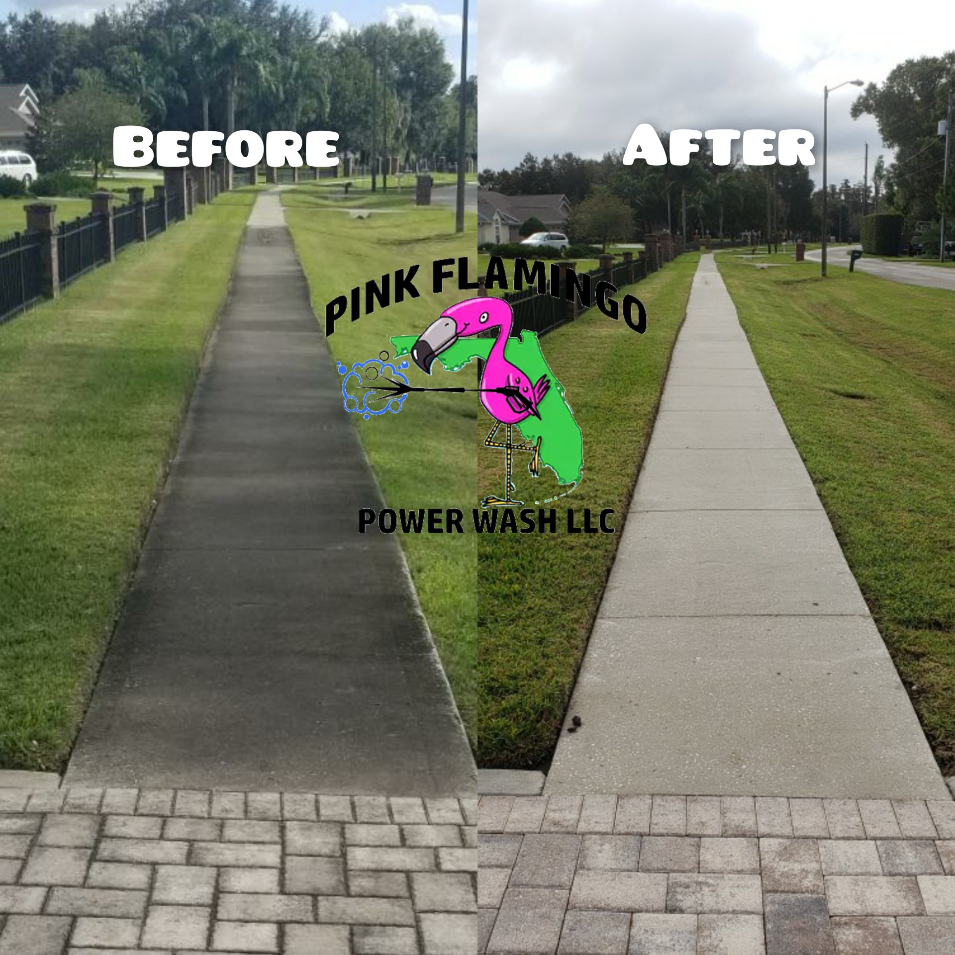 Gallery | Pink Flamingo Pressure Washing Tampa FL