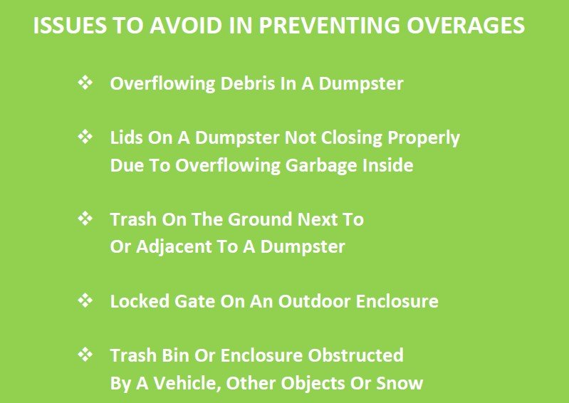 Overages In Waste Management: Learn What Causes Them And Steps To Take ...