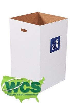 Corrugated Trash Cans and Temporary Trash Bins | Waste Cost Solutions