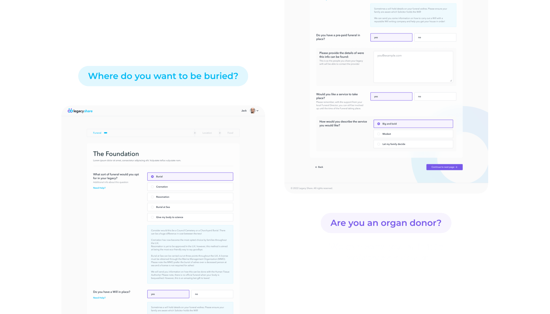 Legacyshare - Enabling Important Conversations