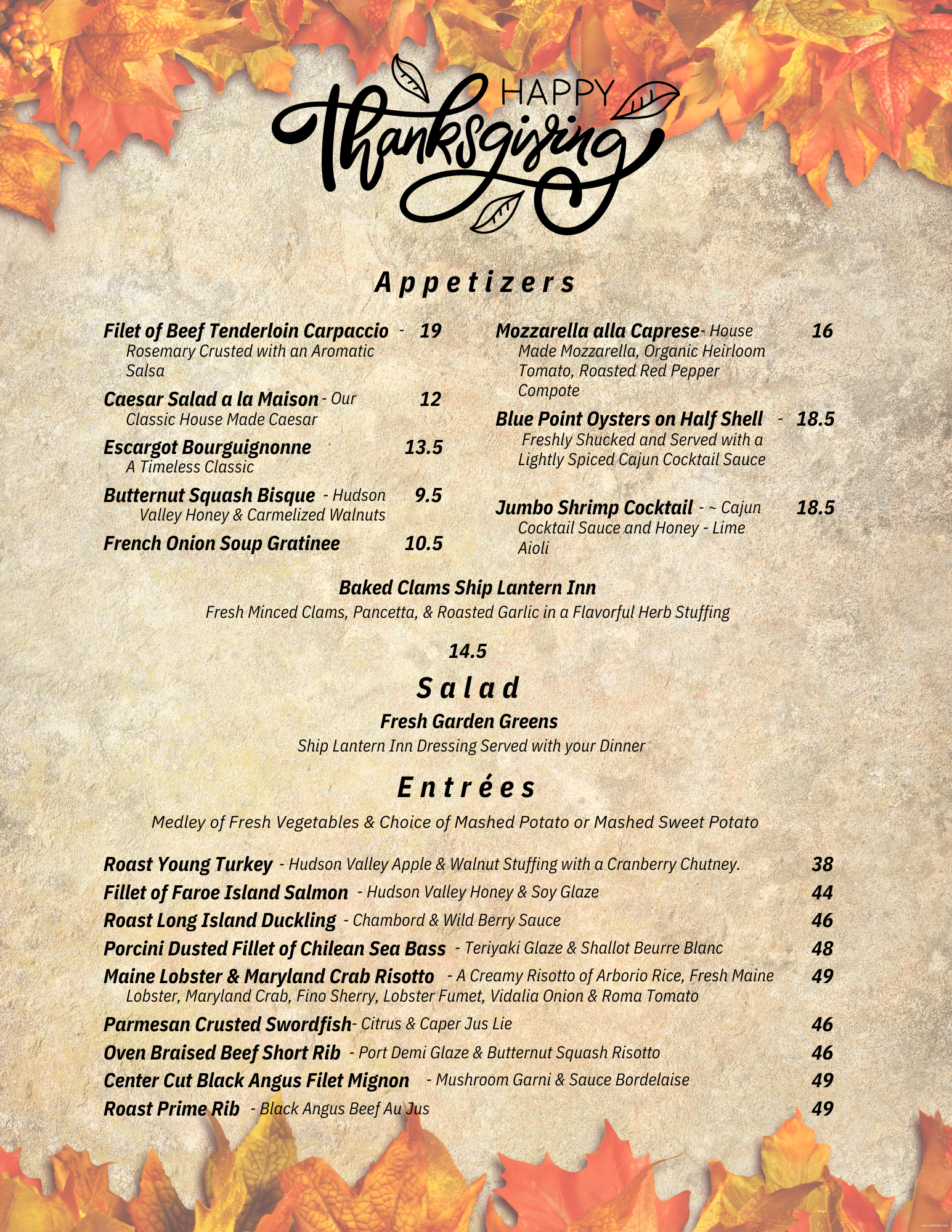 The Ship Lantern Inn | Milton, NY | Fine Dining, Seafood Restaurant