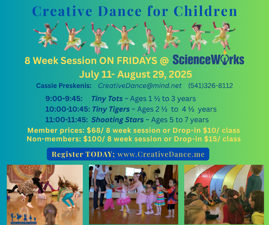 Creative Dance for Children Comes to ScienceWorks