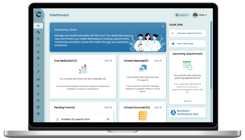 IMS Care Patient App for Patient Engagement | Meditab