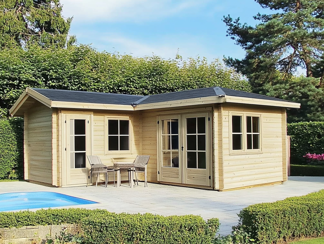 L-Shaped Log Cabins Cosy Corners | Log Cabin Store