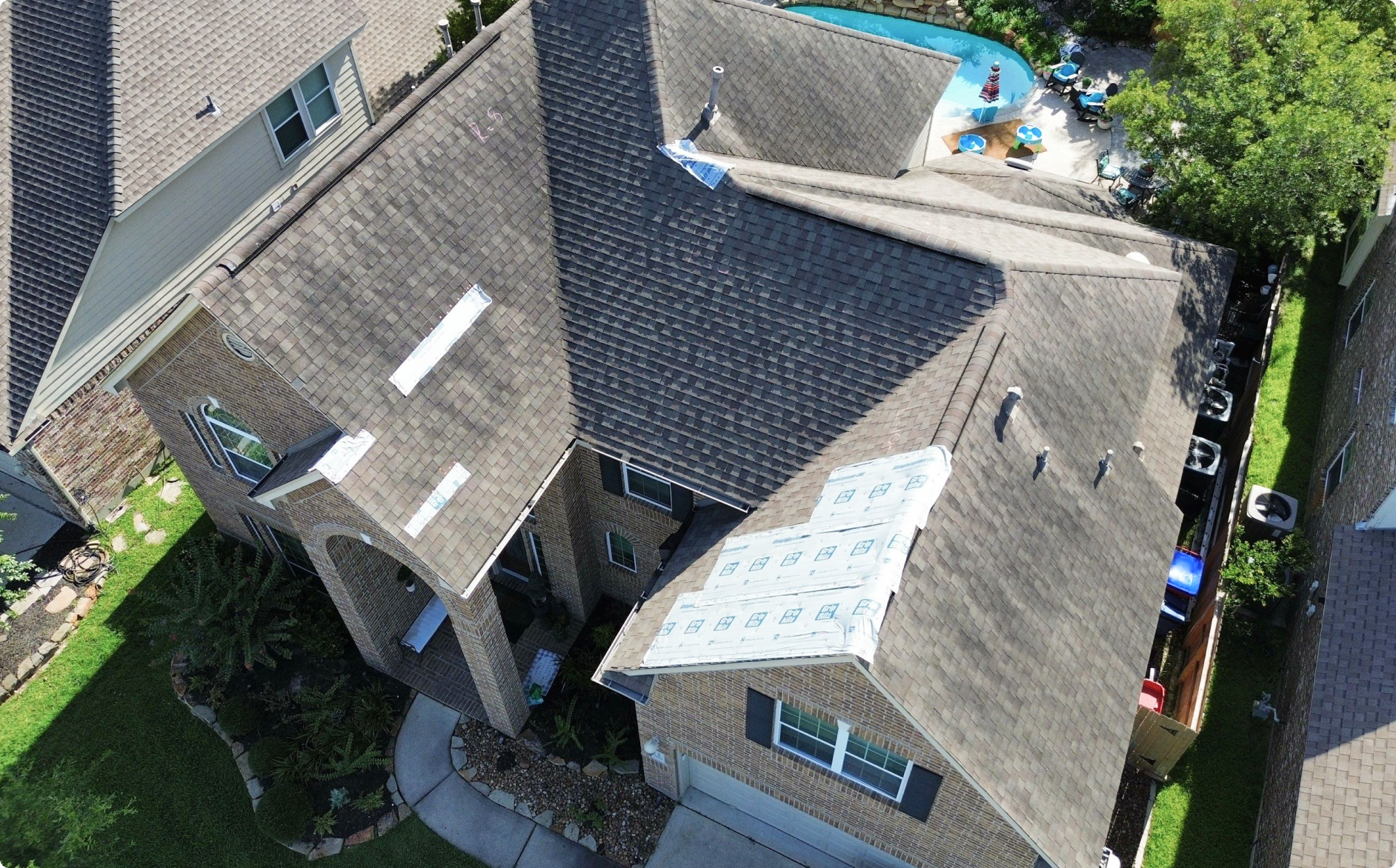 Storm Damage Repair in The Woodlands, TX | Noble Roofing
