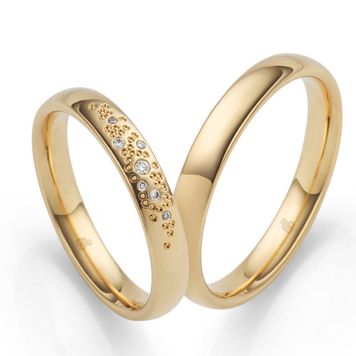 perfecte paar trouwringen Christiaan Van Bignoot