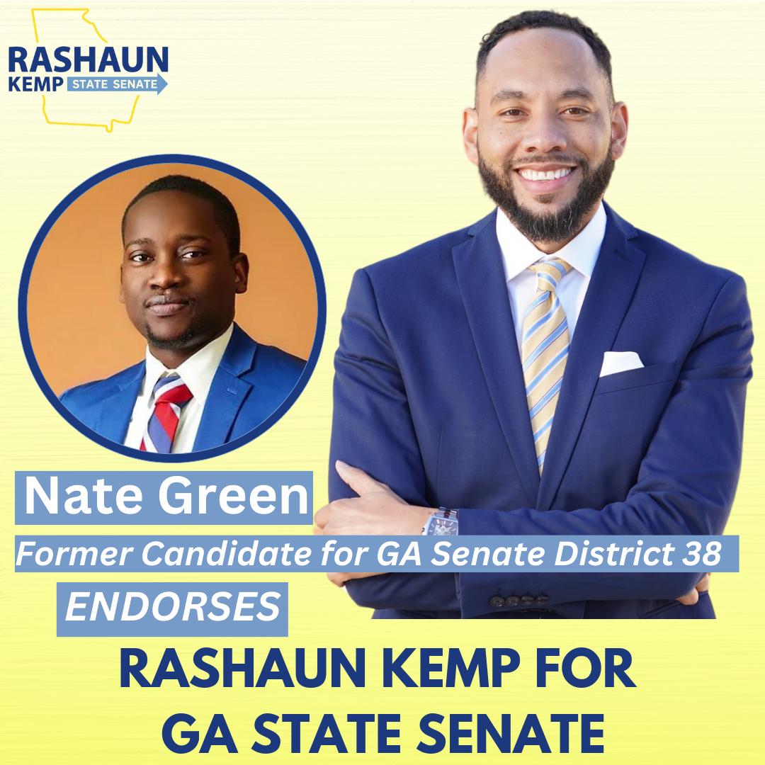 Endorsements for RaShaun Kemp| Rashaun for Georgia