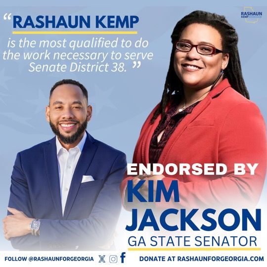 Endorsements for RaShaun Kemp| Rashaun for Georgia