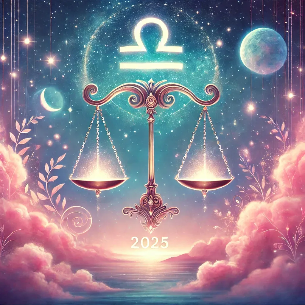 2025 YEAR TO THRIVE horoscope wheel showing all starsigns.