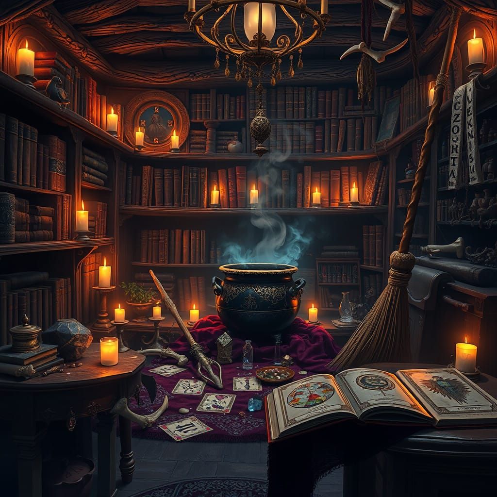 SPELL ROOM AND ALTAR DESIGN