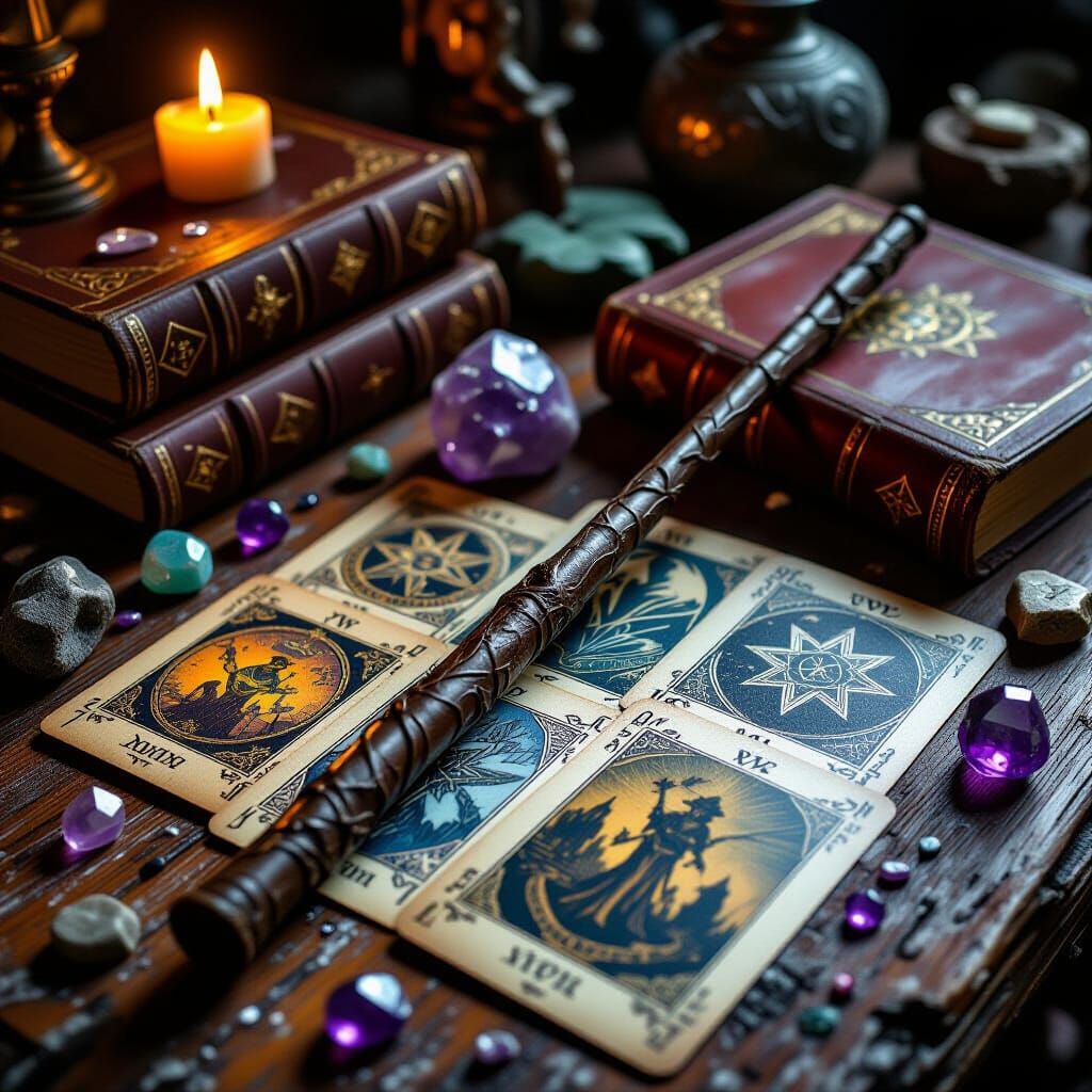 The Mystical Wand History Power and its role in witchcraft & spell Casting