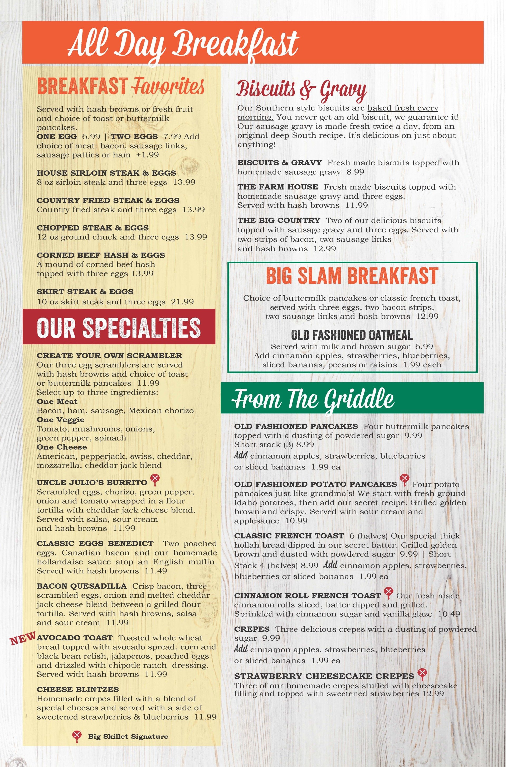 Home [www.bigskilletpancakehouse.com]