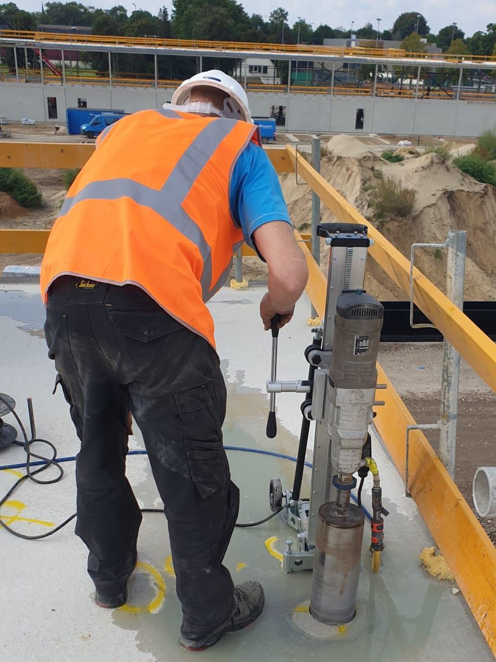 Drillpro Nederland betonboring snel geregeld! - kruipruimte ventilatie