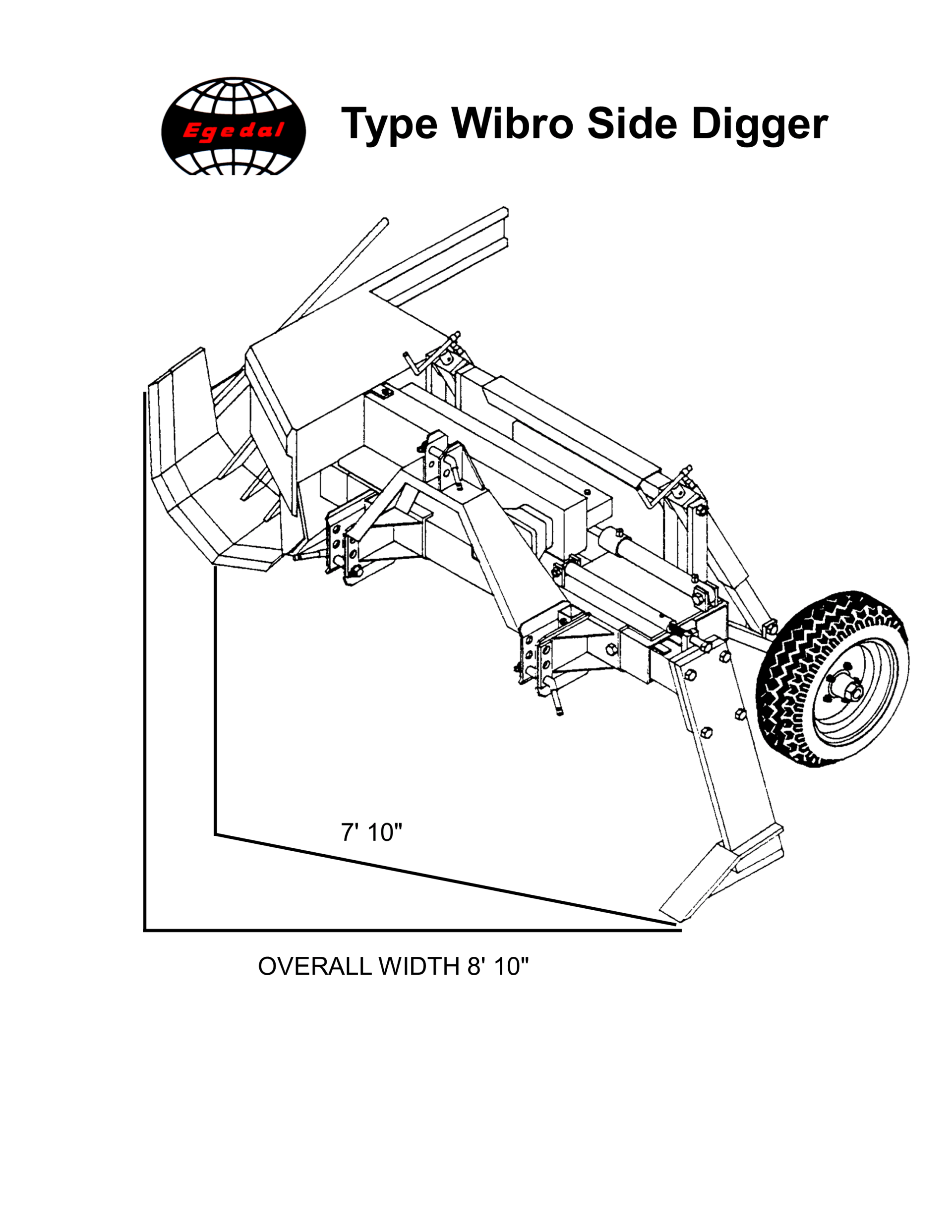 Egedal Wibro Side Digger