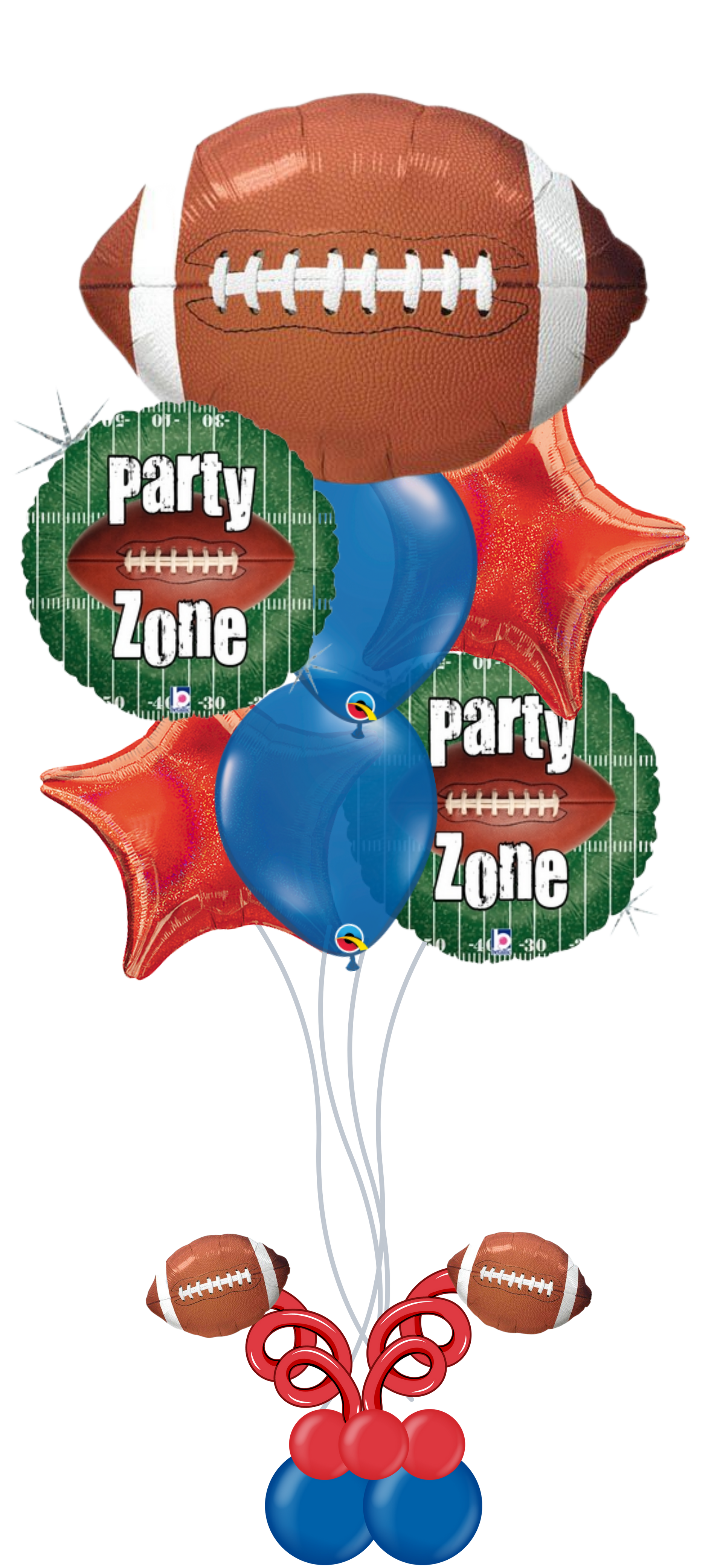 Sports Themed Balloons Fort Worth | Game Day Decor