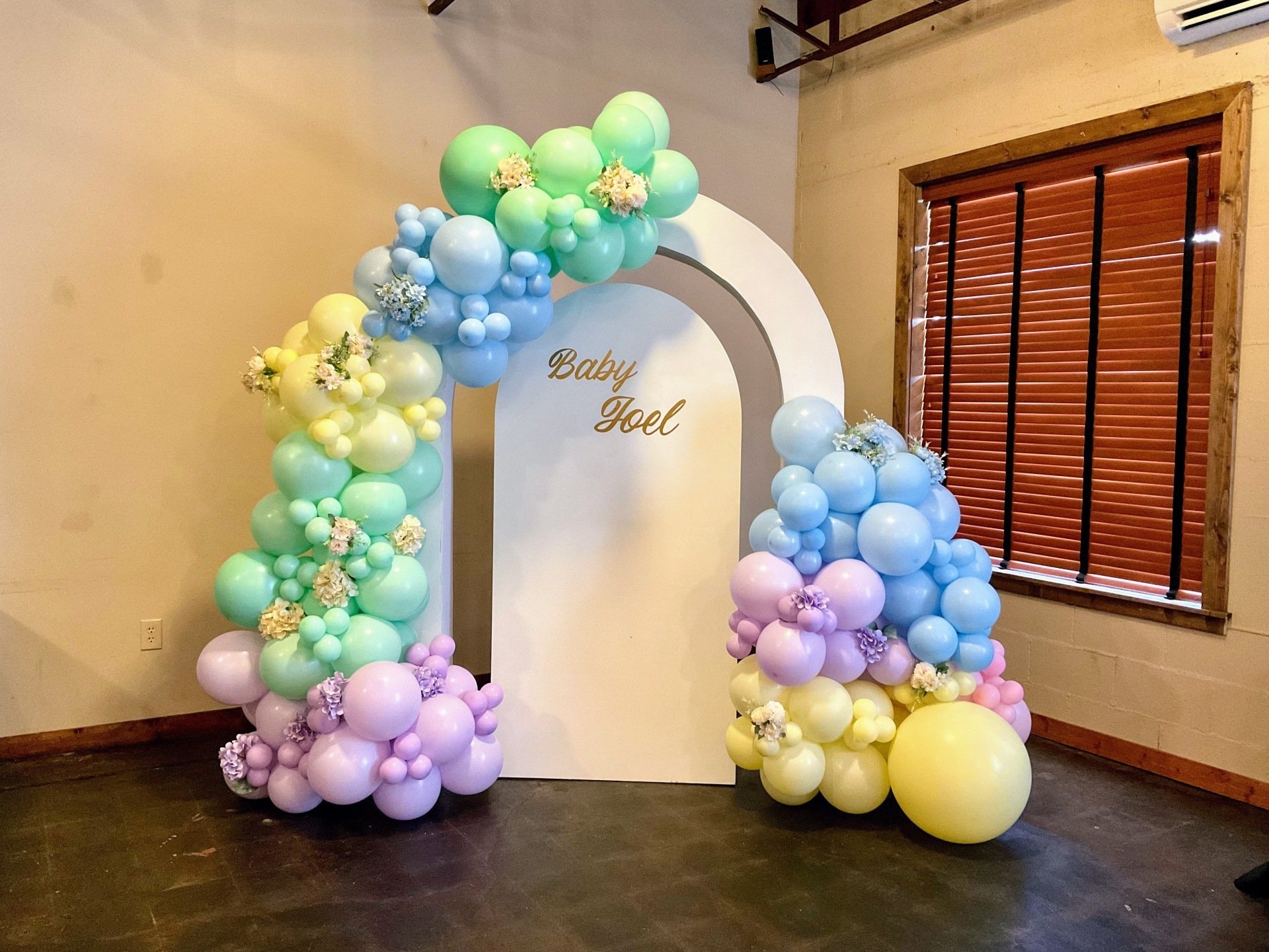 Elegant Balloon Backdrops Fort Worth | Photo Walls
