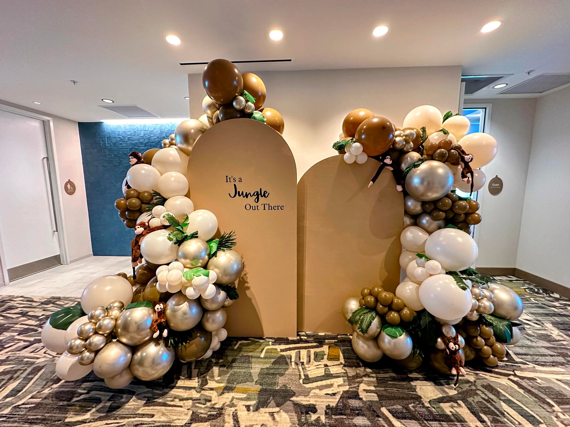 Elegant Balloon Backdrops Fort Worth | Photo Walls