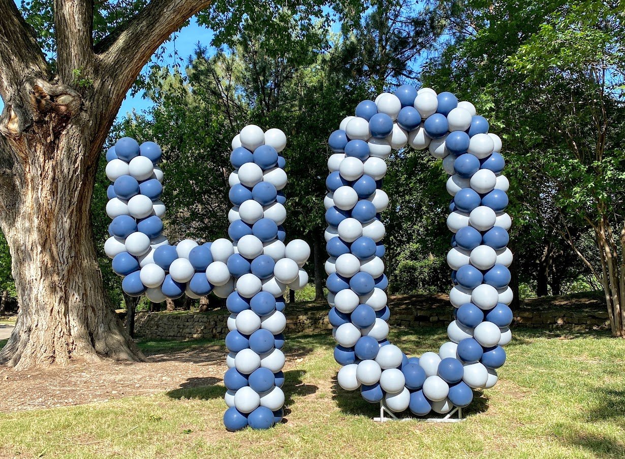 Balloon Yard Numbers | Today's Balloons | Forth Worth, TX