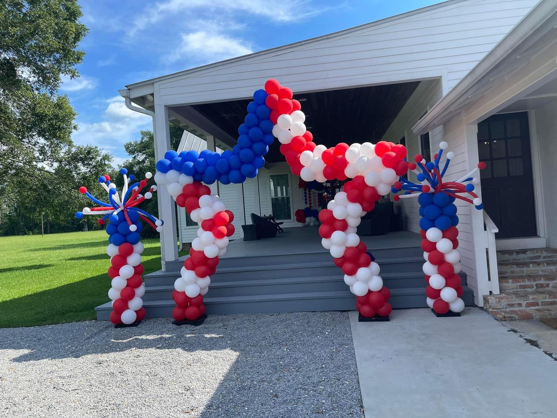 July 4th Decor | | Today's Balloons | Forth Worth, TX