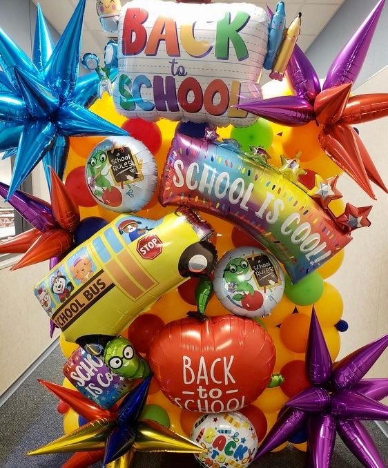 Back to School Balloons Fort Worth | Classroom Decor