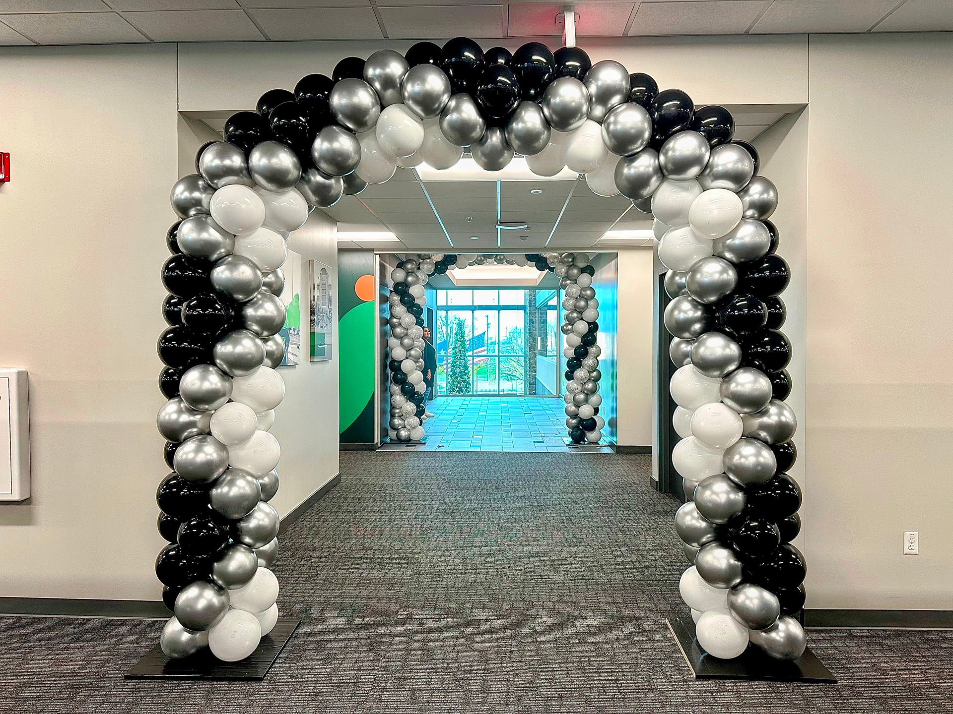 Custom Balloon Columns Fort Worth | Entryway & Event Decor