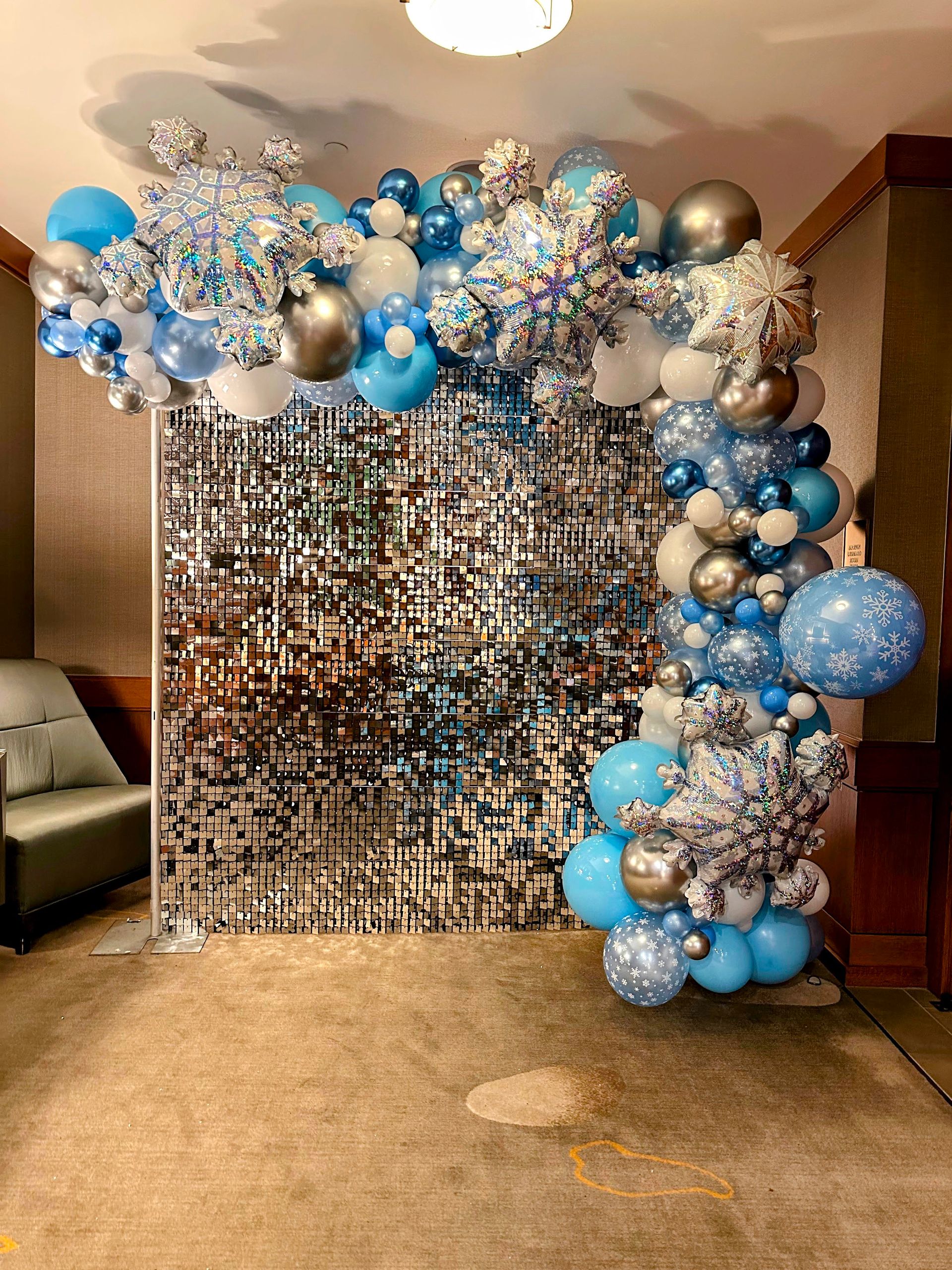 Elegant Balloon Backdrops Fort Worth | Photo Walls