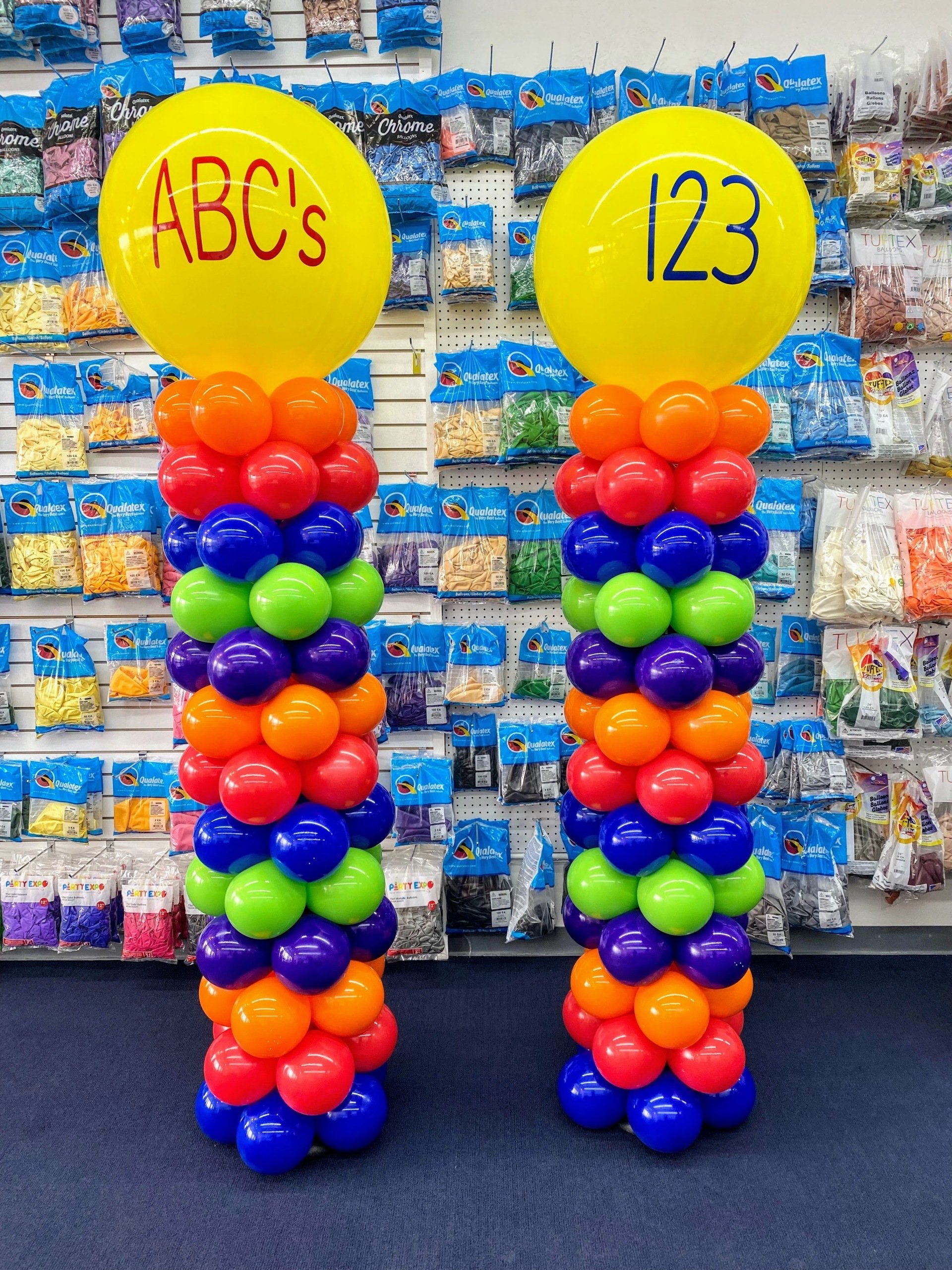 Balloon Columns | Today's Balloons | Forth Worth, TX
