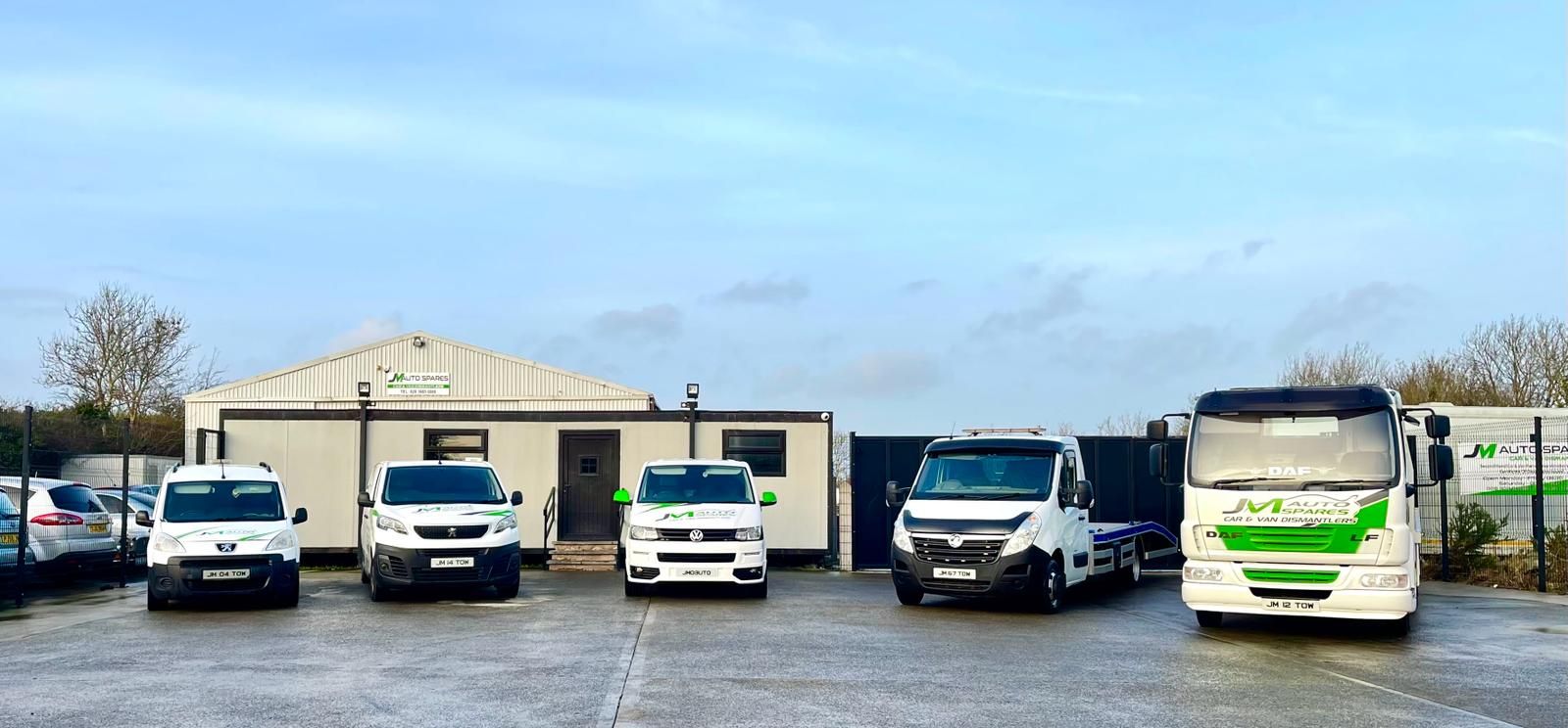 Used car parts at JM Autospares Ltd